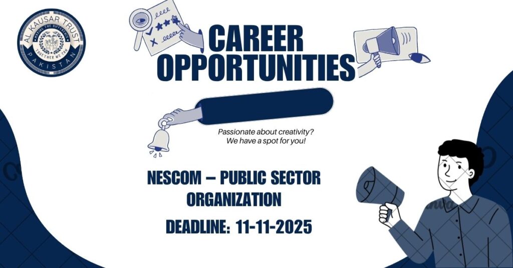NESCOM Career Opportunities – Public Sector Organization