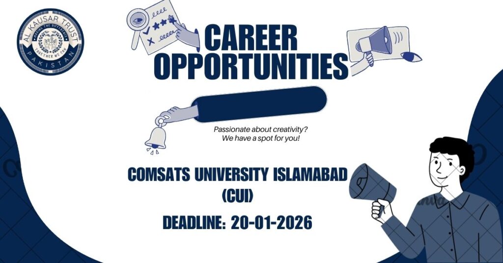 COMSATS University Jobs 2026